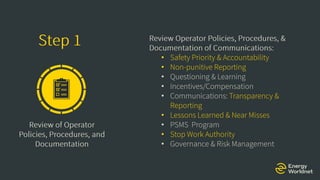 PSMS Program Impact on safety culture 23 | PPT