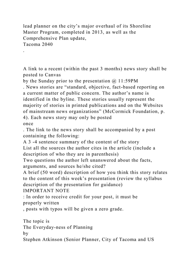 Steve Atkinson has over a decade of experience with the city’s Plann ...
