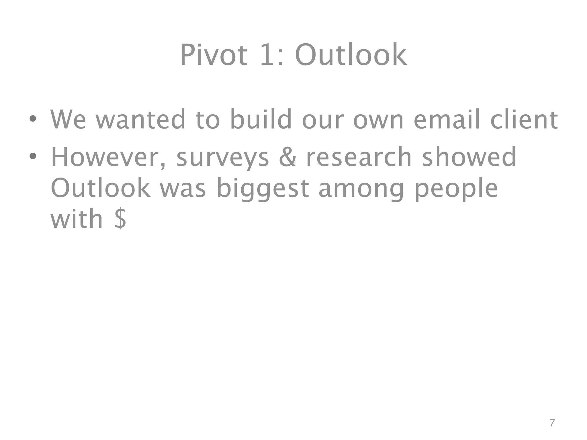 5 stages of xobni's growth and 5 pivots along the way | PPT