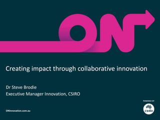 Steve Brodie, CSIRO | PPTX