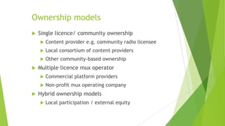 Steve Buckley - Ownership & Economics of SSDAB V2 | PDF | Business ...