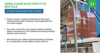 BUILDING A RECYCLING INFRASTRUCTURE THAT ACCOUNTS FOR BOTH OPTIMISM AND ...