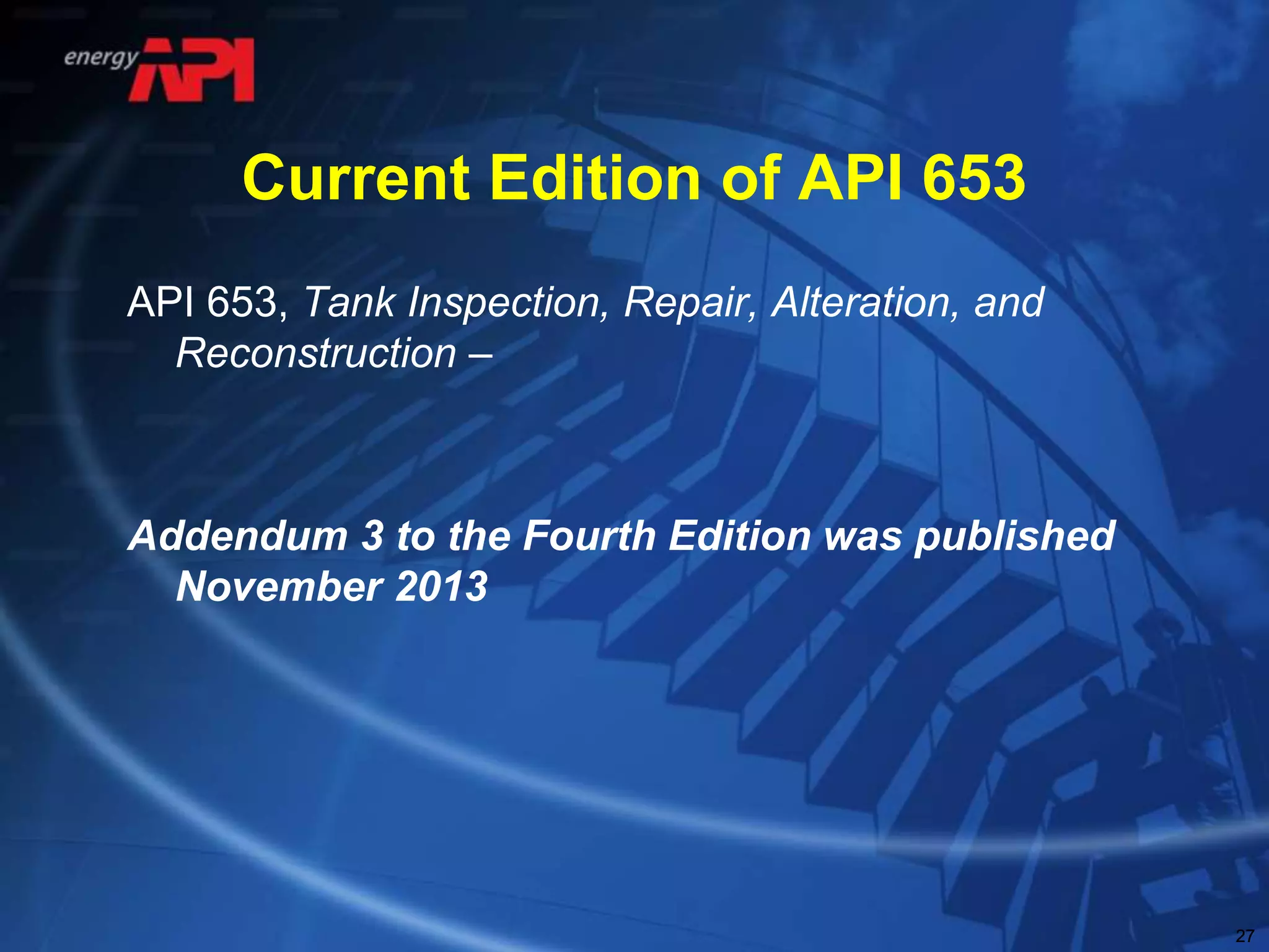 SteveCrimaudoAPITankStandardsUpdate.ppt