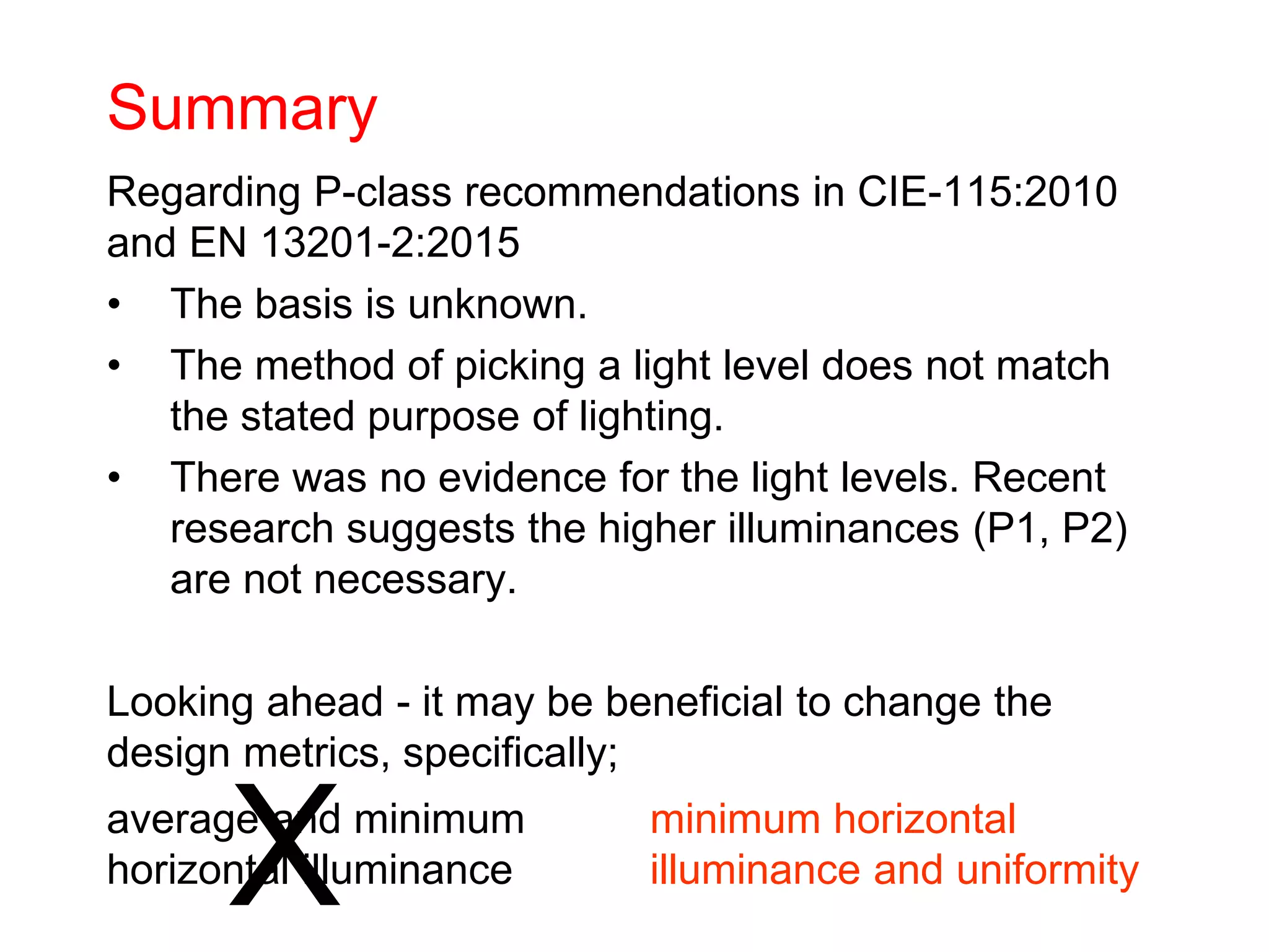 Lightscene 2019: Lighting for Pedestrians | PDF