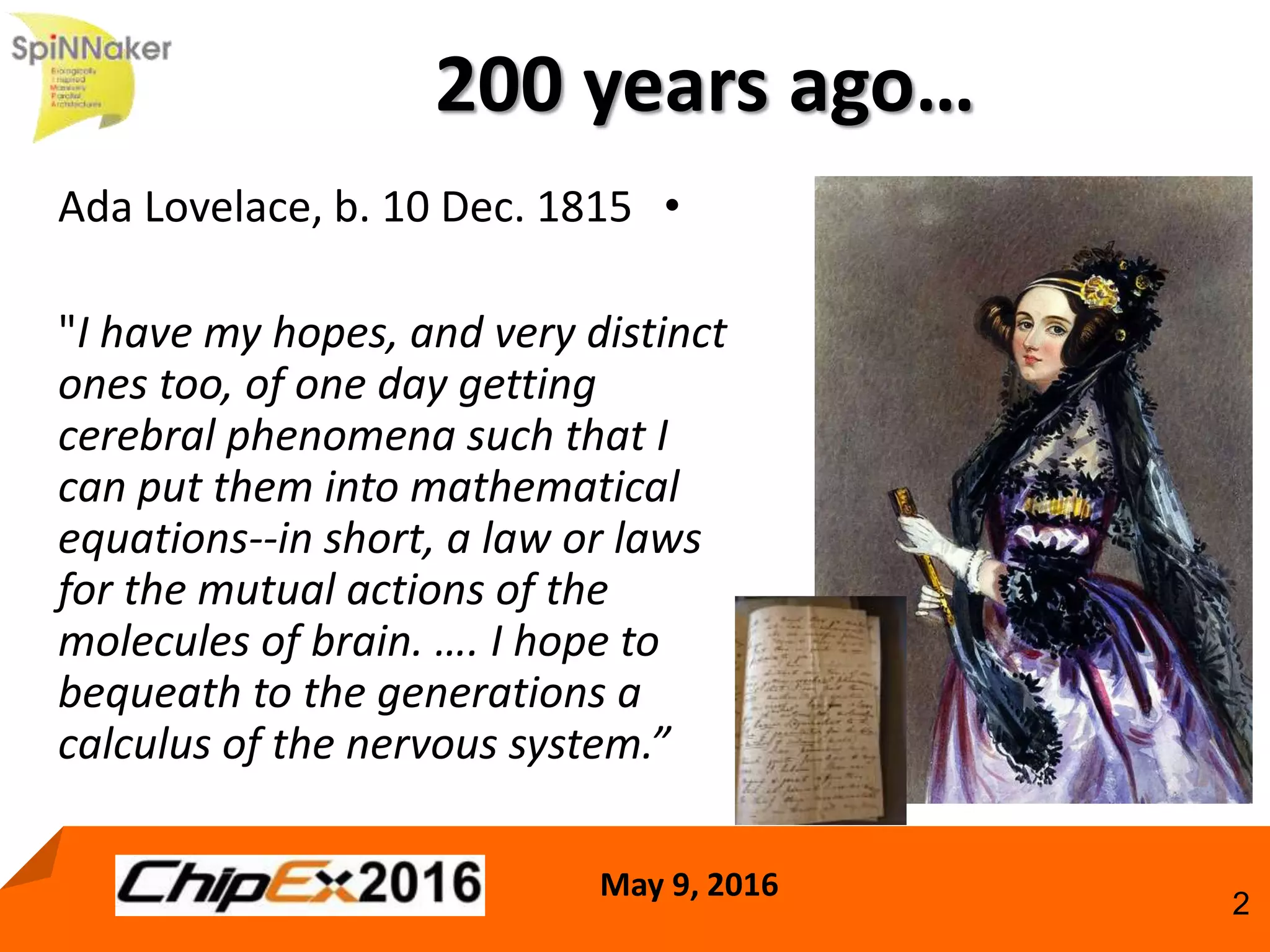 Prof. Steve Furber, University of Manchester, Principal Designer of the ...