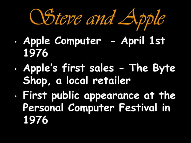 Steve Jobs Personality | PPT