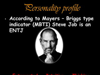 Steve Jobs Personality | PPT
