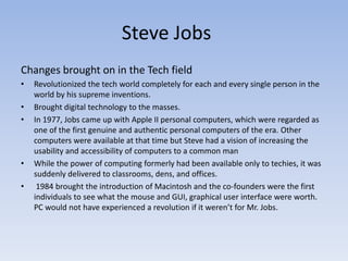 Steve jobs | PPT