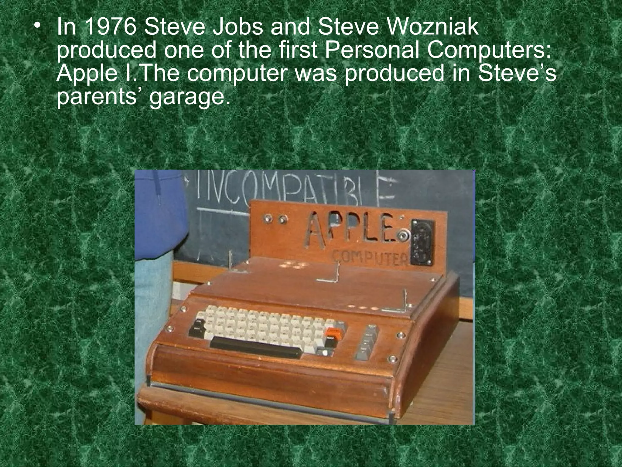 Steve jobs | PPT | Tablets and E-readers | Consumer Electronics