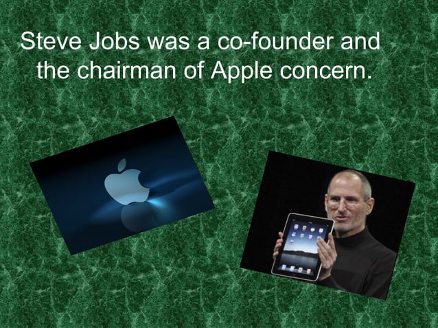 Steve jobs | PPT | Tablets and E-readers | Consumer Electronics