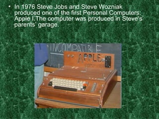 Steve jobs | PPT | Tablets and E-readers | Consumer Electronics