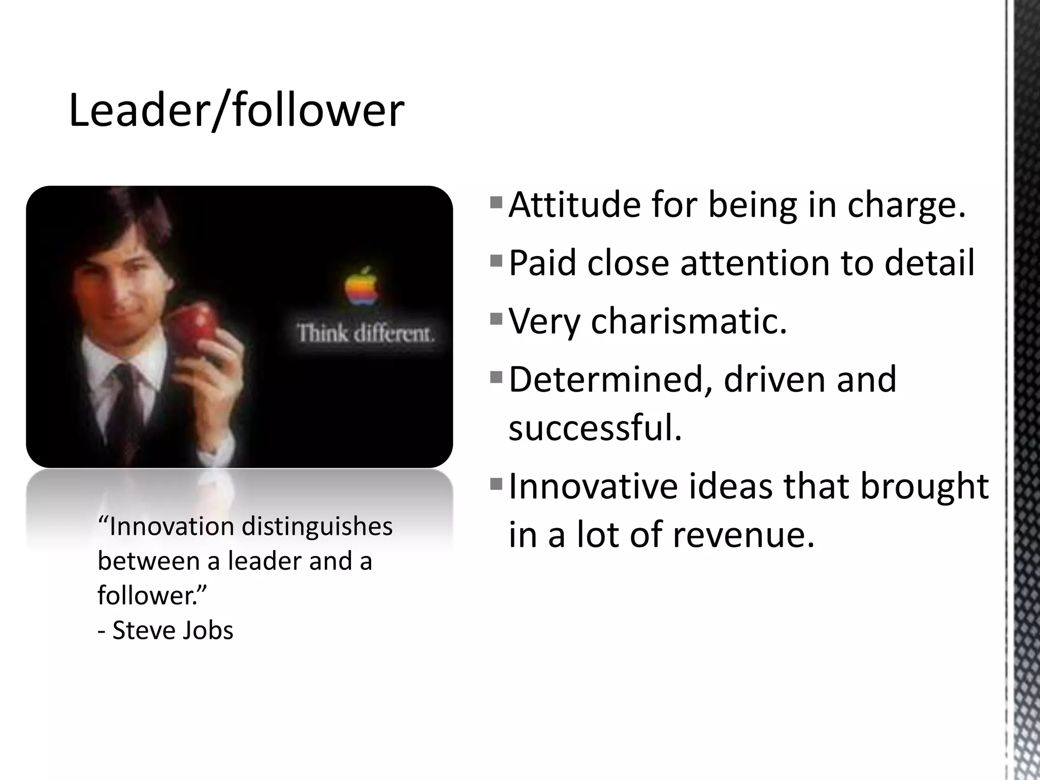 Steve Jobs Case Study | PPTX