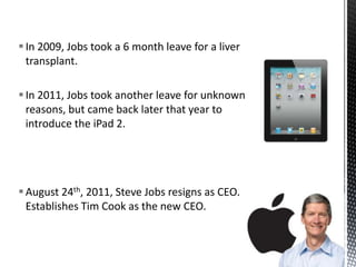 Steve Jobs Case Study | PPTX