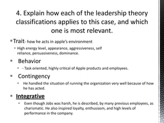 Steve Jobs Case Study | PPTX