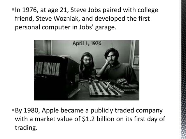 Steve Jobs Case Study | PPTX