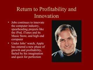 Steve jobs | PPT | Computing | Technology & Computing