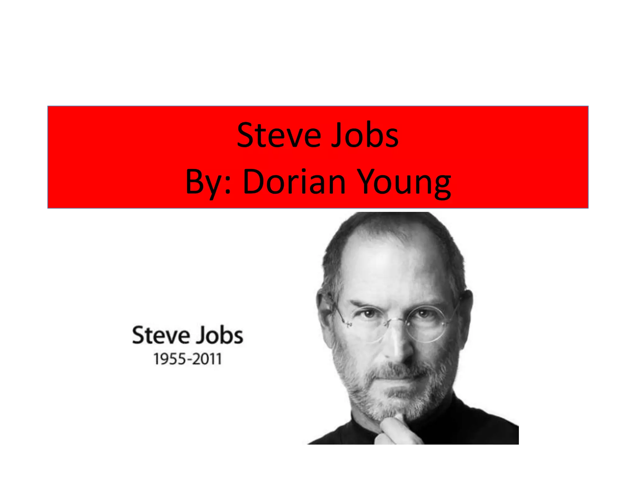 Steve jobs | PPTX