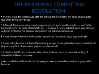 Steve jobs SUCCESS STORY OF INTERNATIONAL BUSINESSMAN | PPT