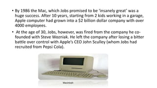 Steve jobs | PPTX