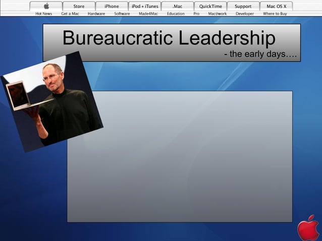 Steve Jobs - Organizational Behaviour, Leadership theory | PPT ...