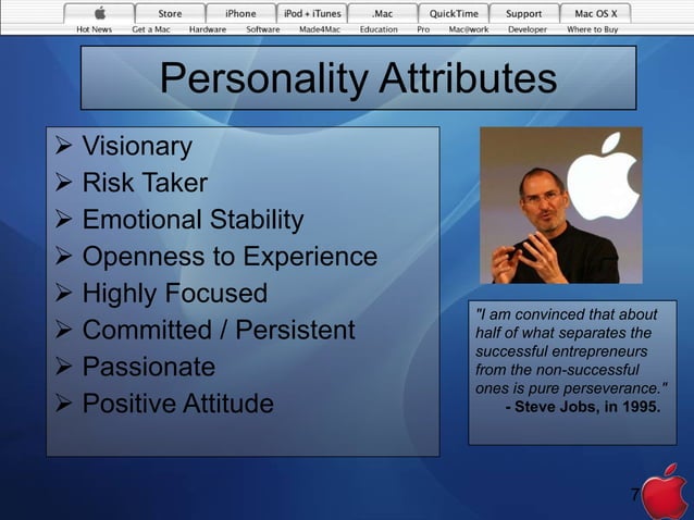 Steve Jobs - Organizational Behaviour, Leadership theory | PPT ...