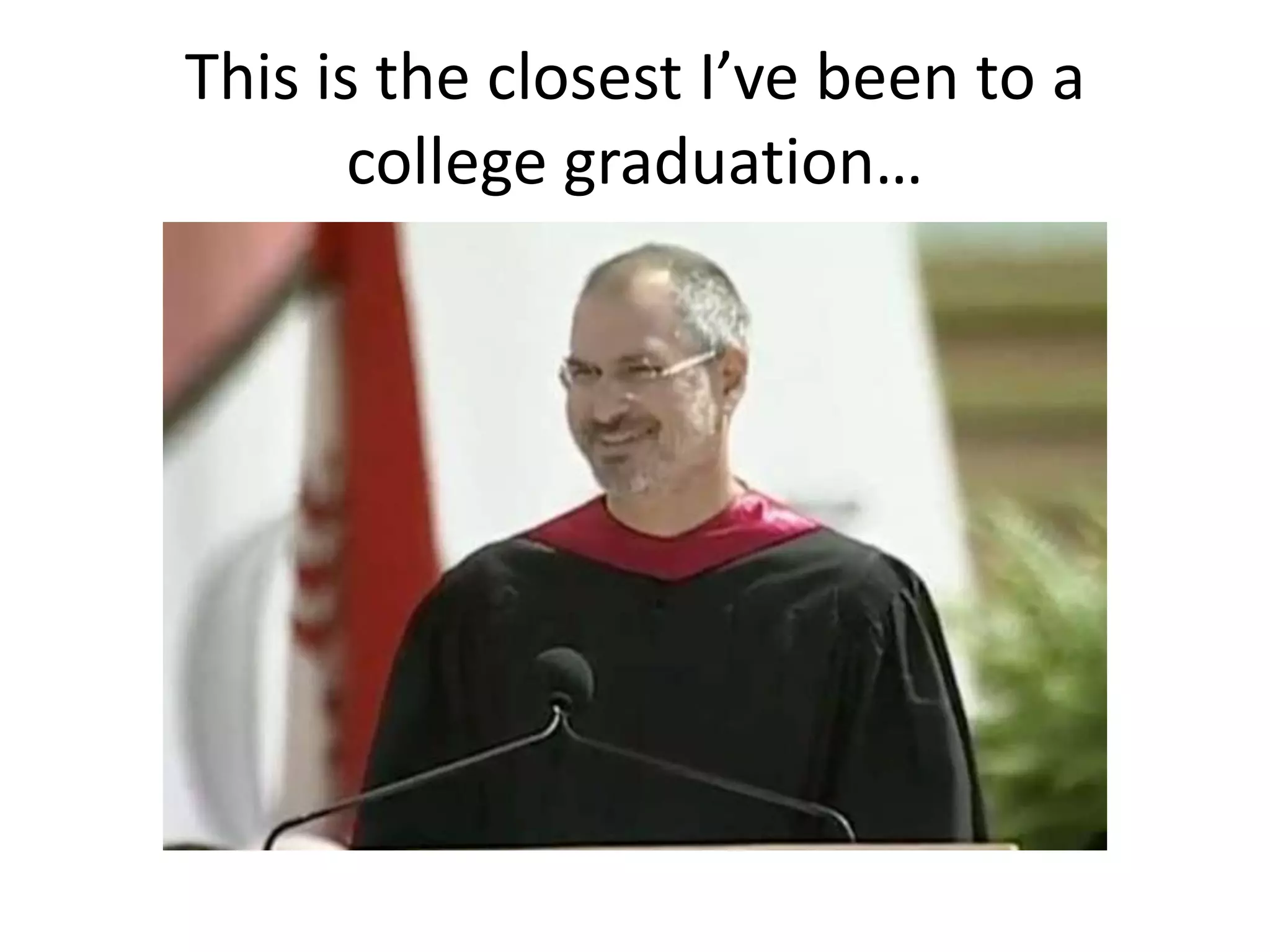 Steve jobs how to live before you die | PPTX