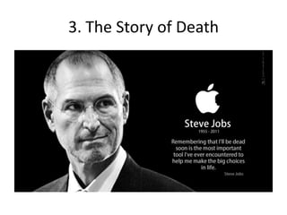 Steve jobs how to live before you die | PPTX
