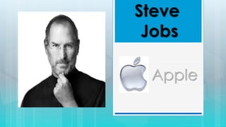 Corporate culture exercise 3 - Steve jobs | PPTX