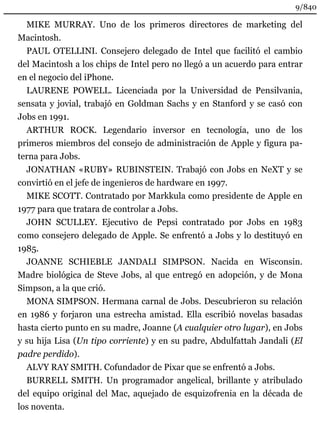 Steve jobs. la biografia, walter isaacson | PDF