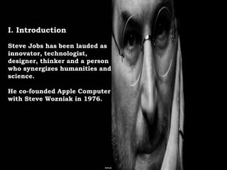 The Leadership and Management Styles of Steve Jobs | PPTX