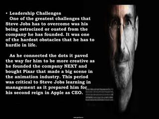 The Leadership and Management Styles of Steve Jobs | PPTX