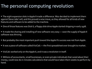 Steve Jobs | PPTX | Computing | Technology & Computing
