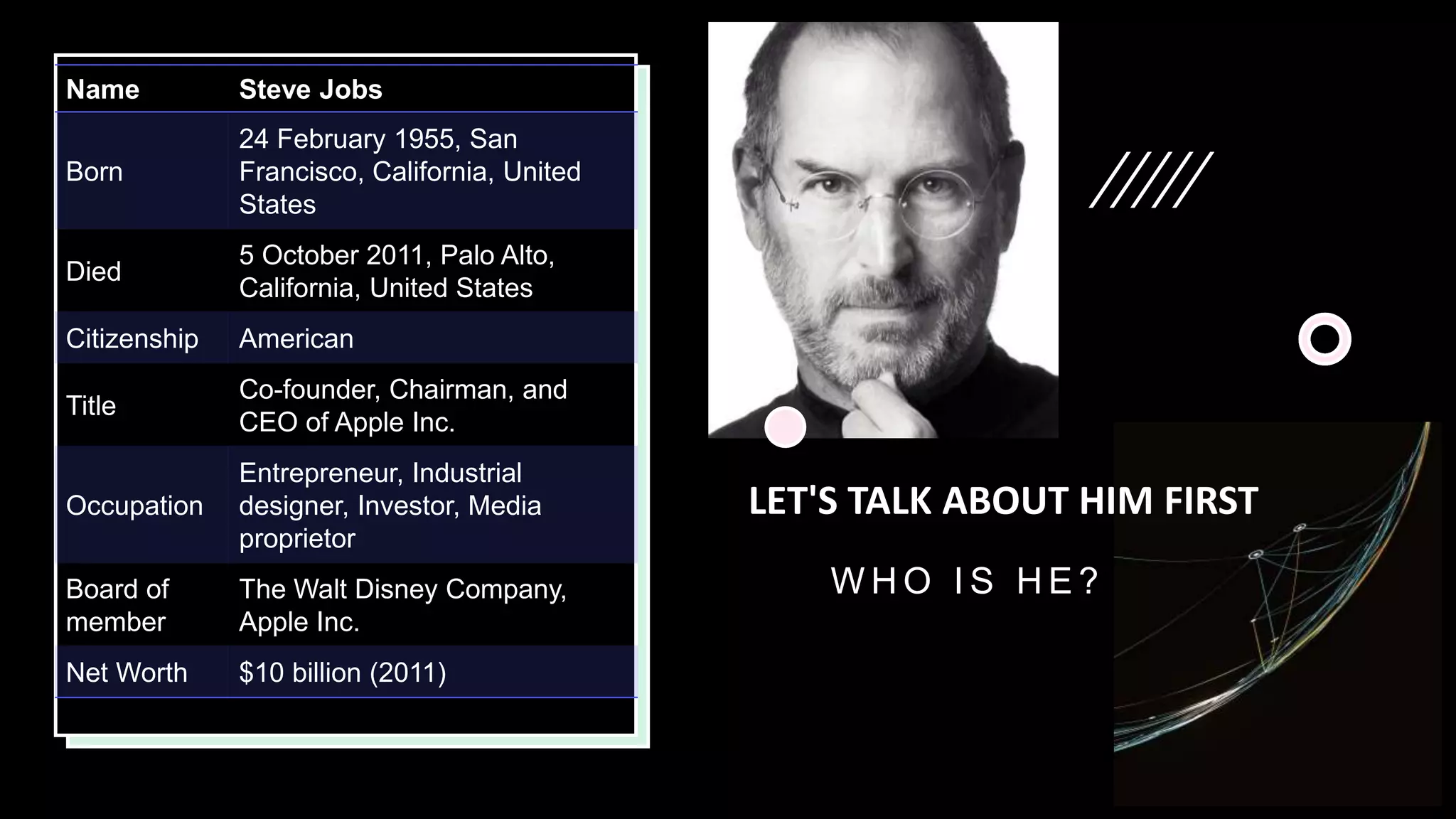 Steve jobs ( Apple ) | PPTX