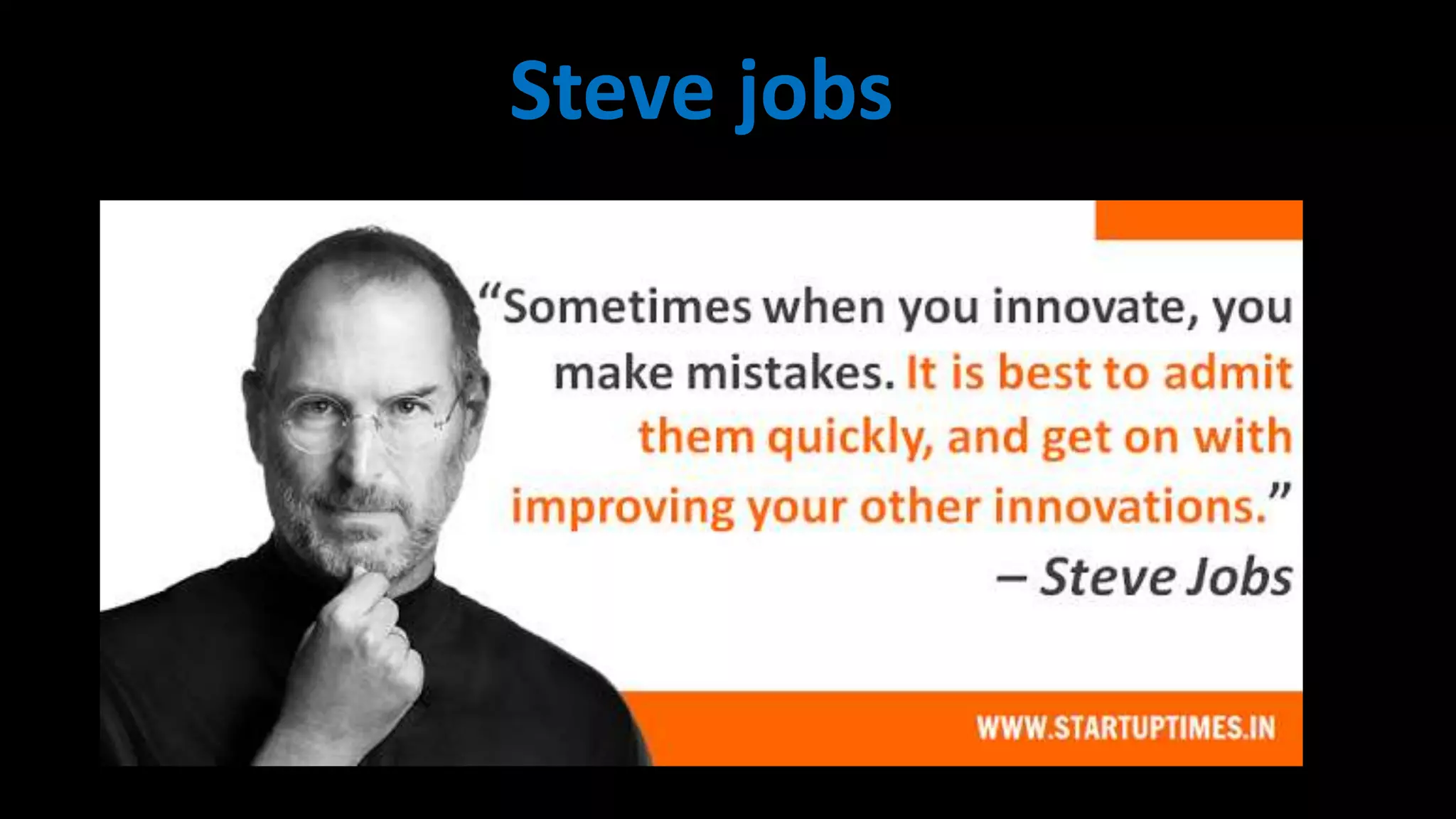 Steve jobs bibliography - Entrepreneur | PPTX