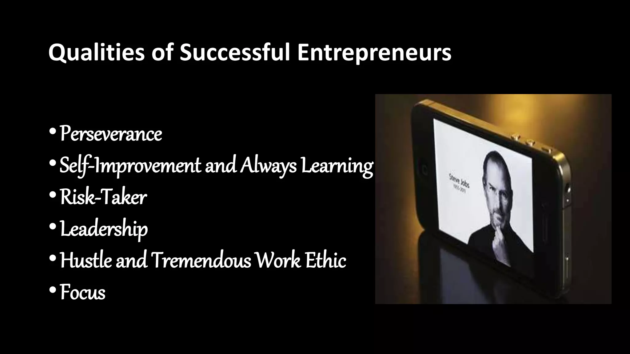 Steve jobs bibliography - Entrepreneur | PPTX