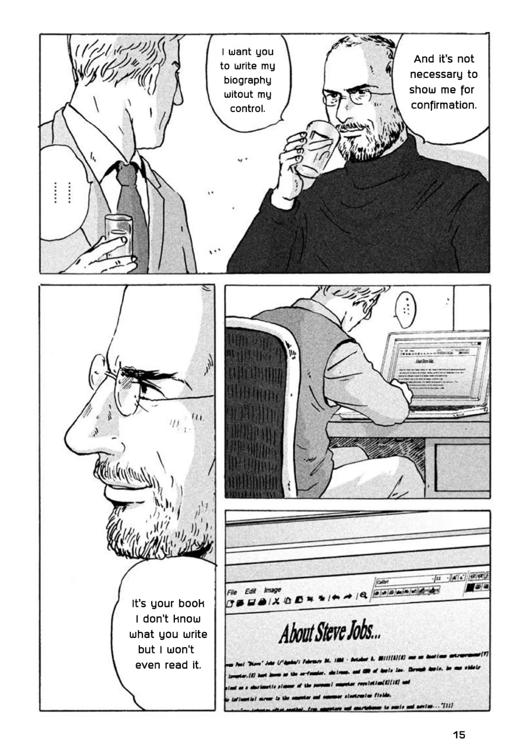 Steve jobs comic introduction chapter | PDF