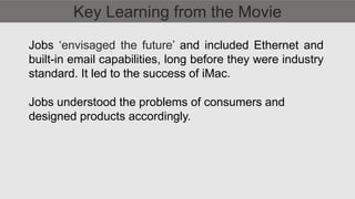 Steve jobs movie | PPTX