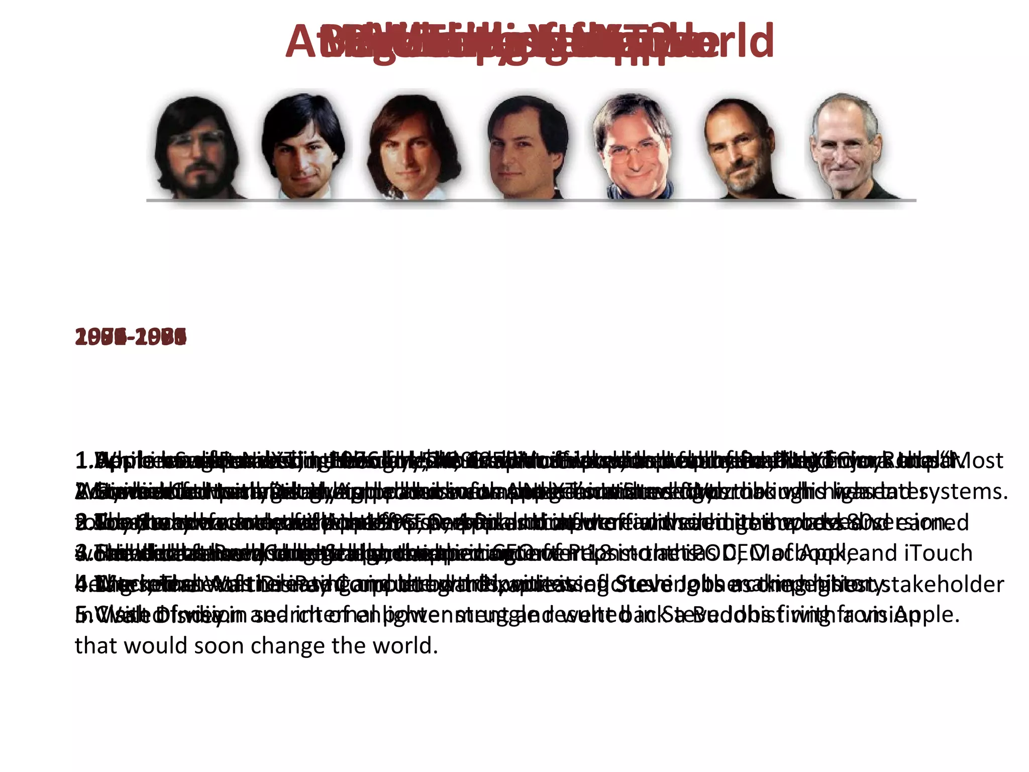Steve jobs leadership traits | PPT