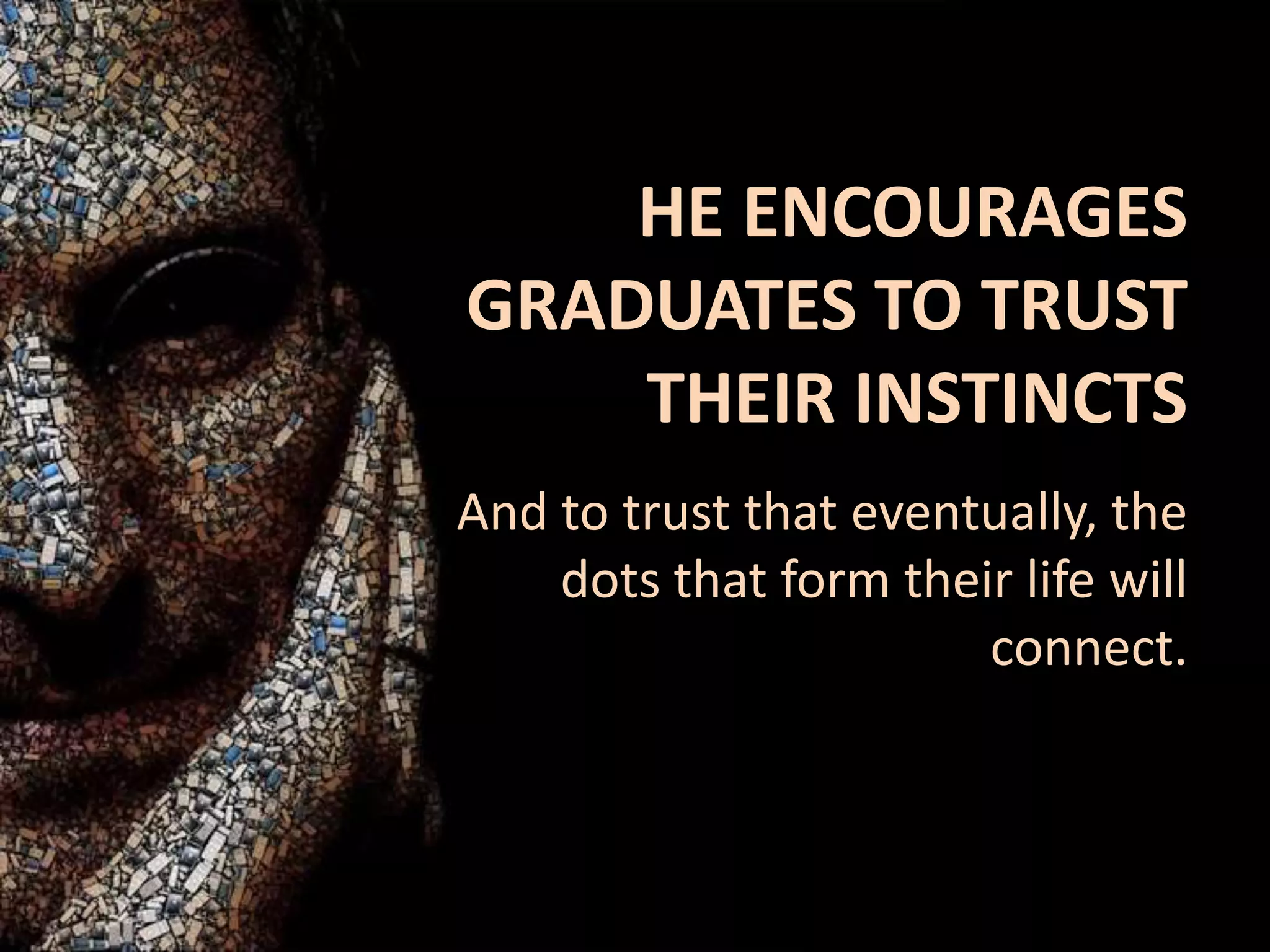 Steve jobs on ted review | PPTX