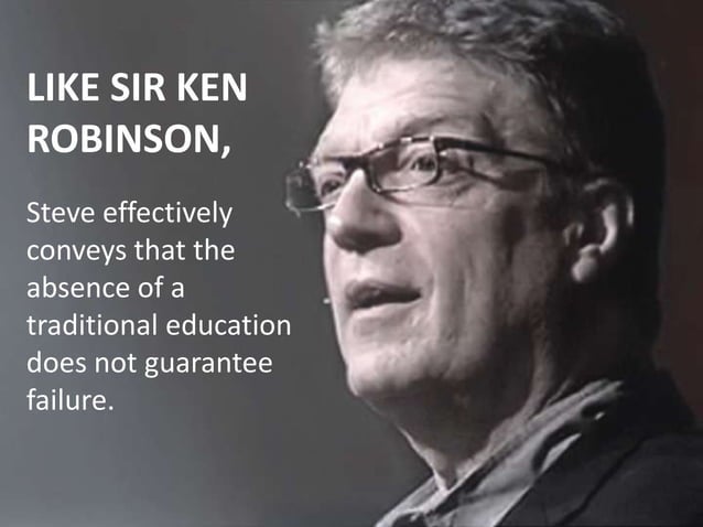 Steve jobs on ted review | PPT