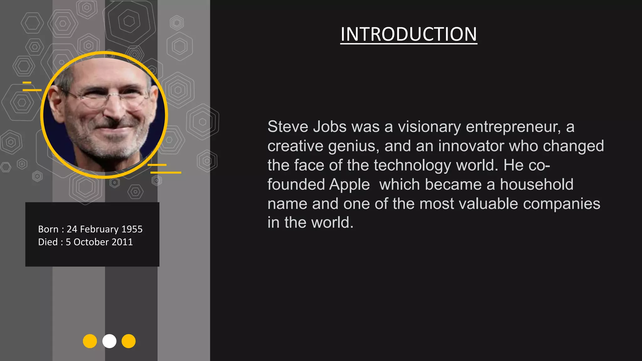 STEVE JOBS PPT BY PRATIK BAGUL PB17.pptx