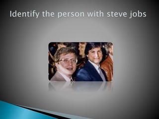 Steve jobs Quiz - Part - 6 | PPT