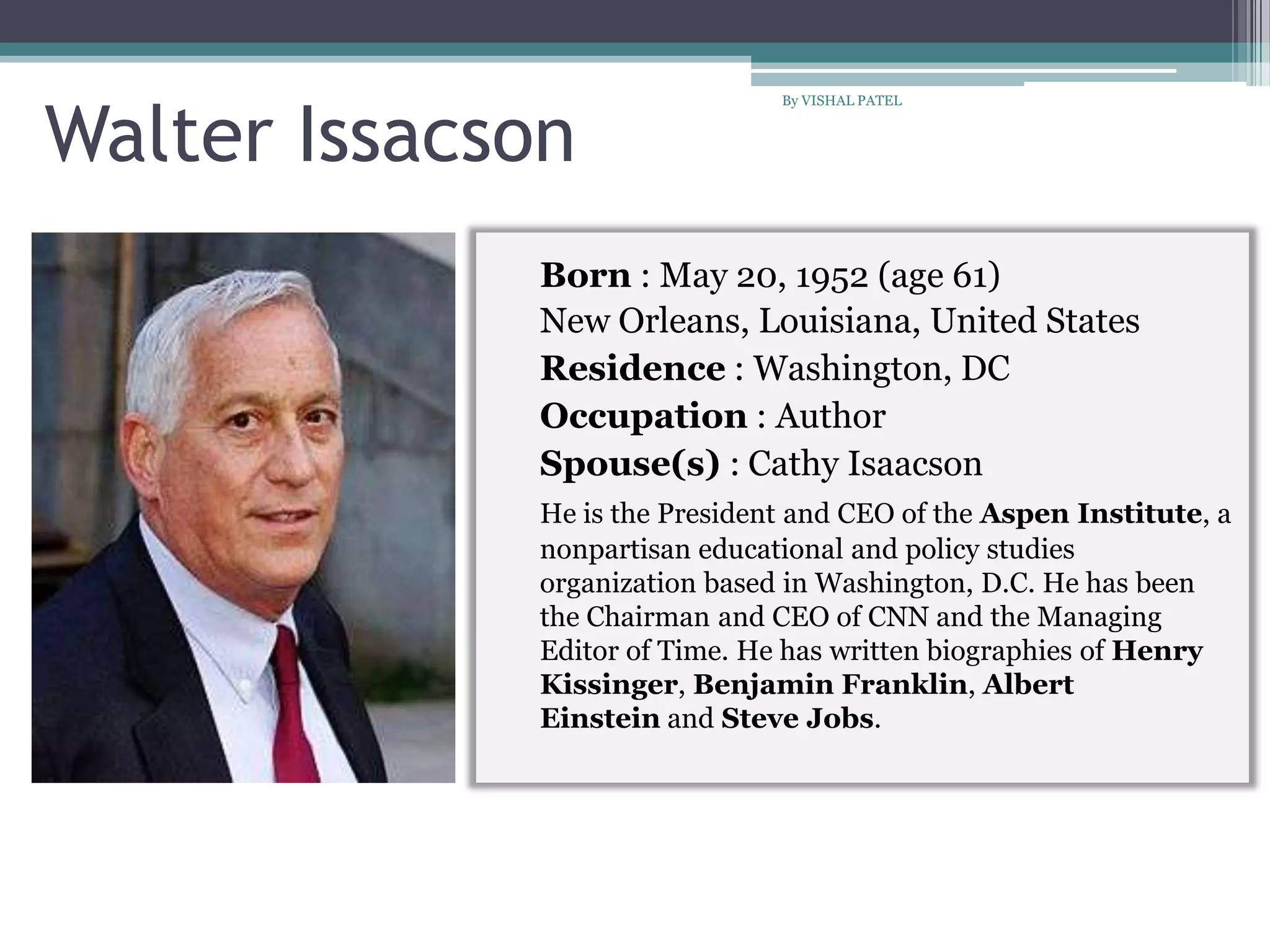 Steve jobs By isaacson | PPTX