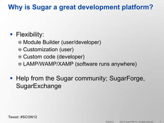 Flexing Sugar Platform: Session 8: Change the World Using the Sugar Platform | PPT