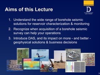 Borehole Seismic Solutions for Integrated Reservoir Characterization ...