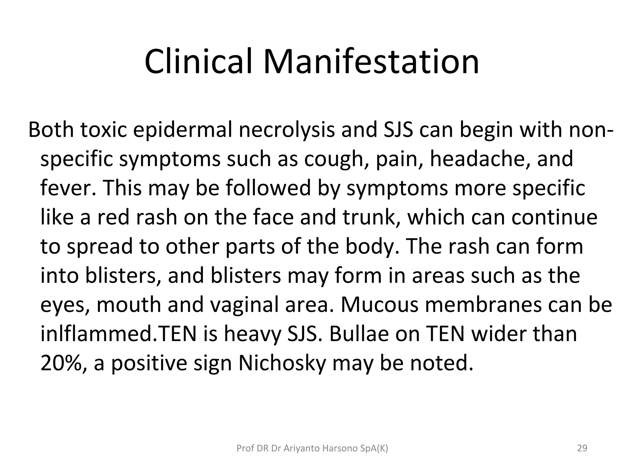 Steven johnson syndrome & ten | PPT