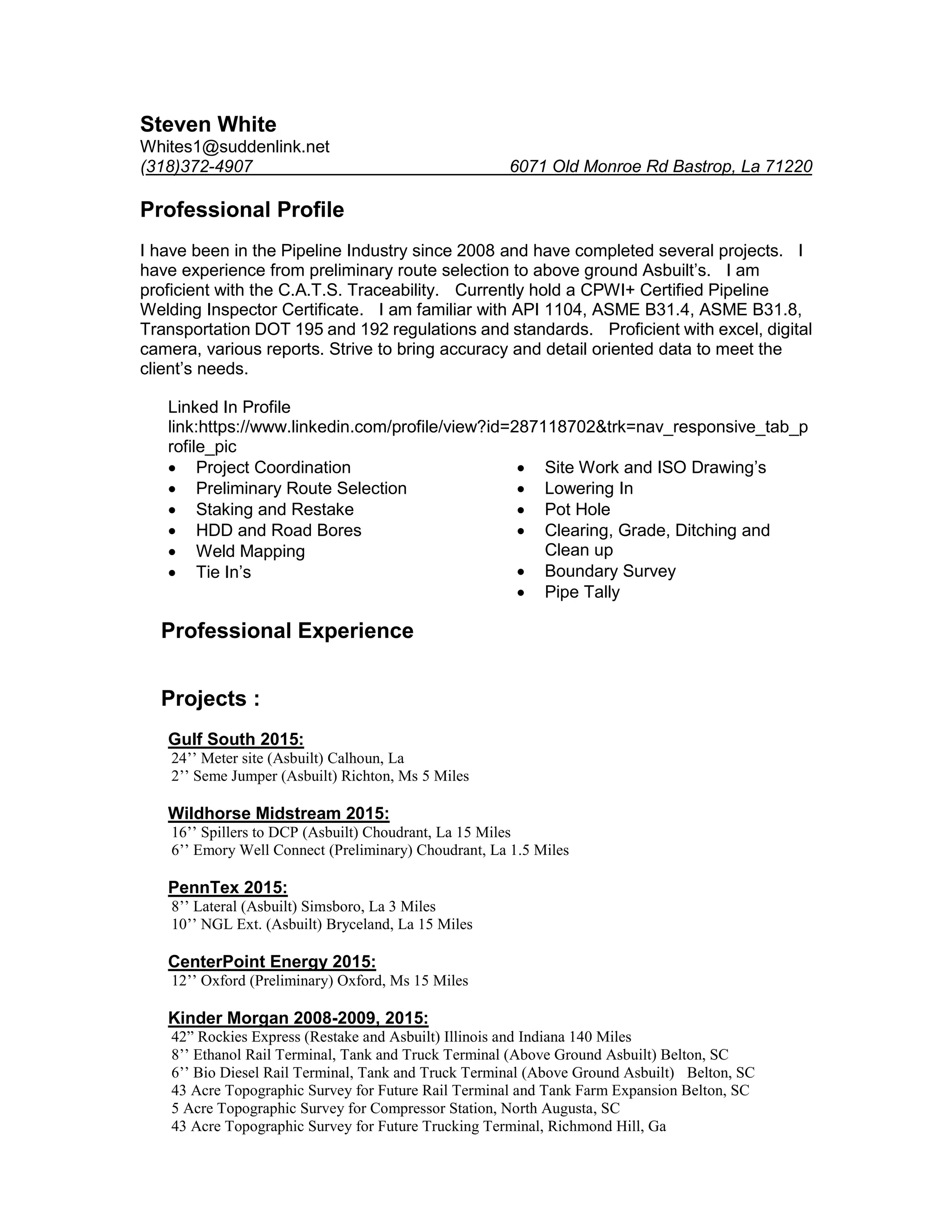 Steven 2016 resume | PDF | Free Download