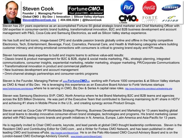 Steven Cook bio April 2014 | PDF