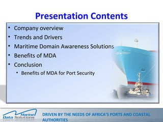 Vessel tracking, coastal surveillance and other navigational aids ...