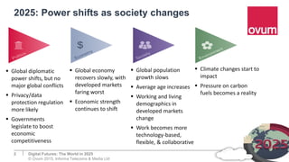 The Road to 2025 - Digital Futures 2025 | PDF